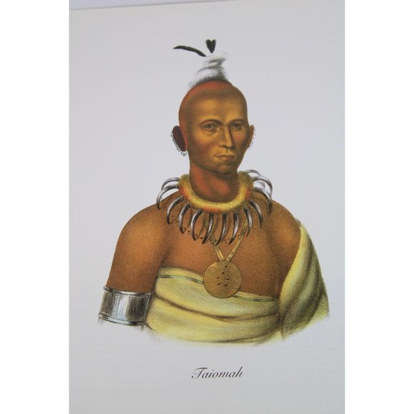 Art | Native American Indian Print Taiomah Sauk Fox 89917 Charles Bird ...